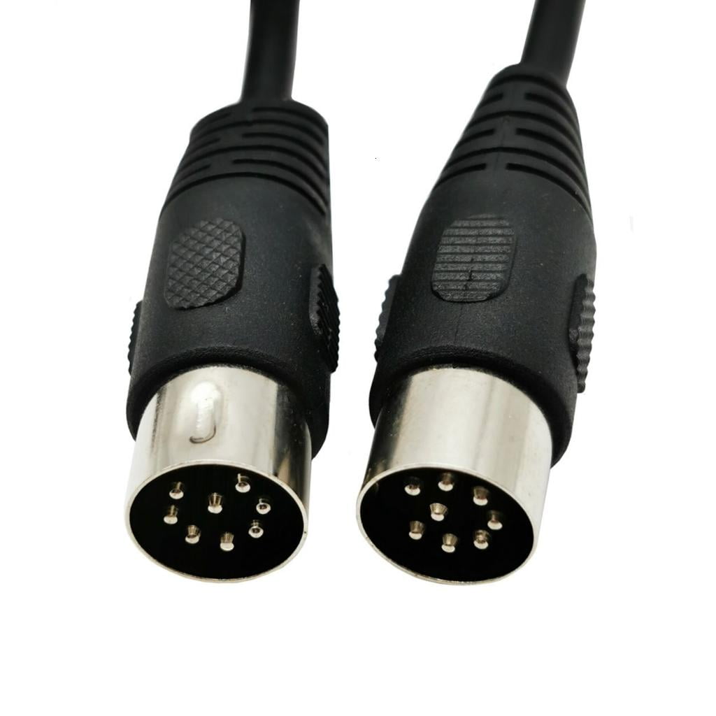 8 Pin DIN Cable Male to Male Cable for Extended Reach and Secure ...