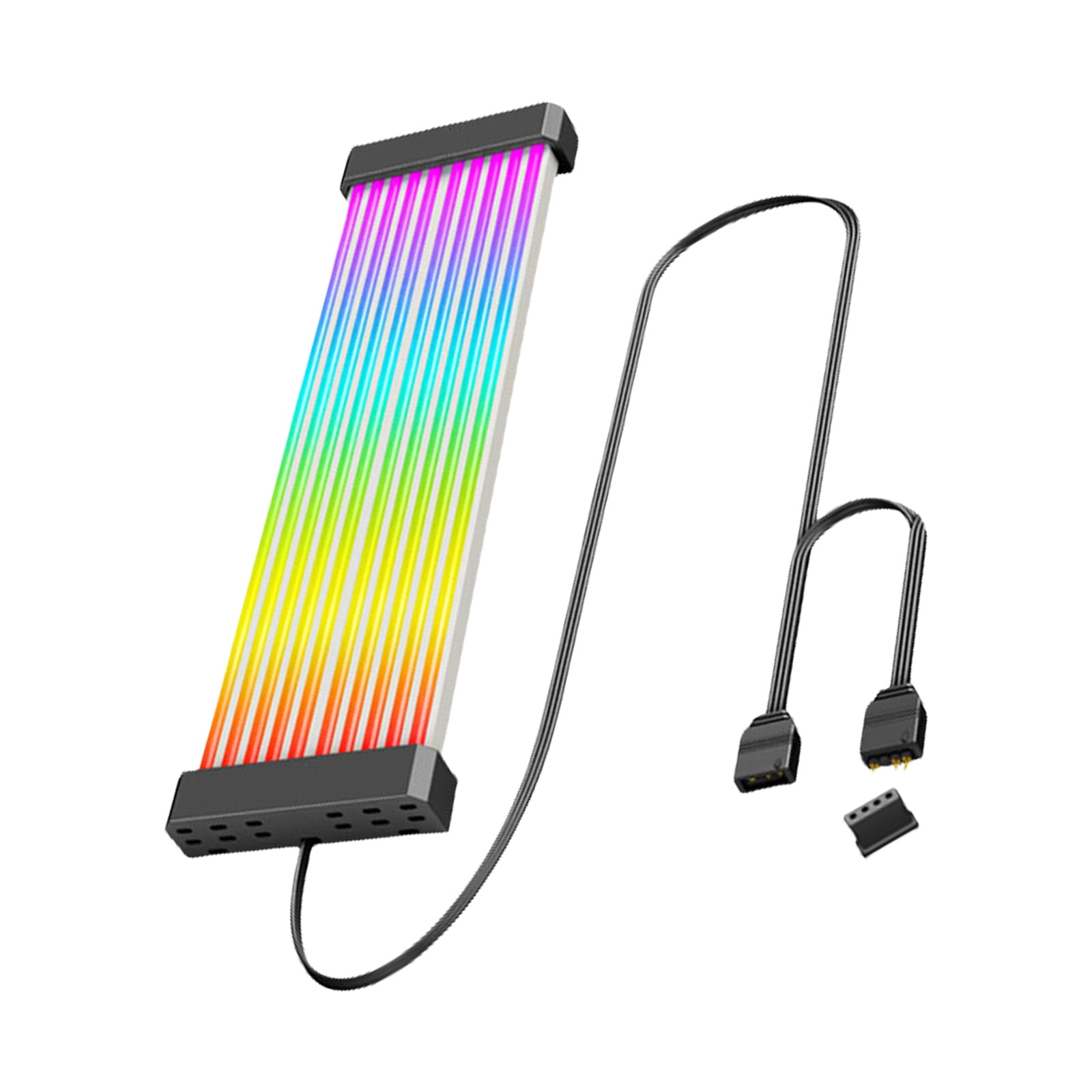 8 Pin GPU Argb Power Cable Addressable Lighting Effects Syncing With ...