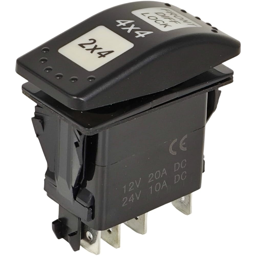 8 Pin ON-Off-ON Differential Switch 710006040 Compatible with Can-Am ...
