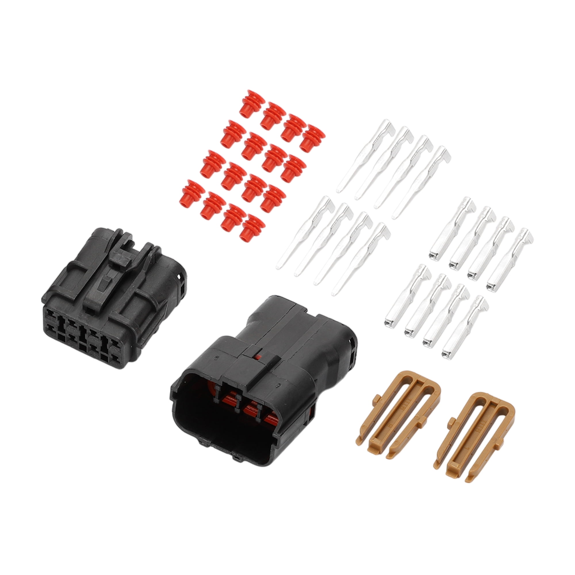 8 Pin Oil Pump Connector Plug Male Female Wire Terminal Connector for ...
