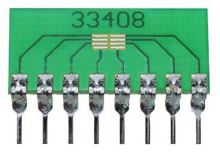 8 Pin SIP Surface Mount Integrated Circuit Adapter (0.35" x 0.8 ...