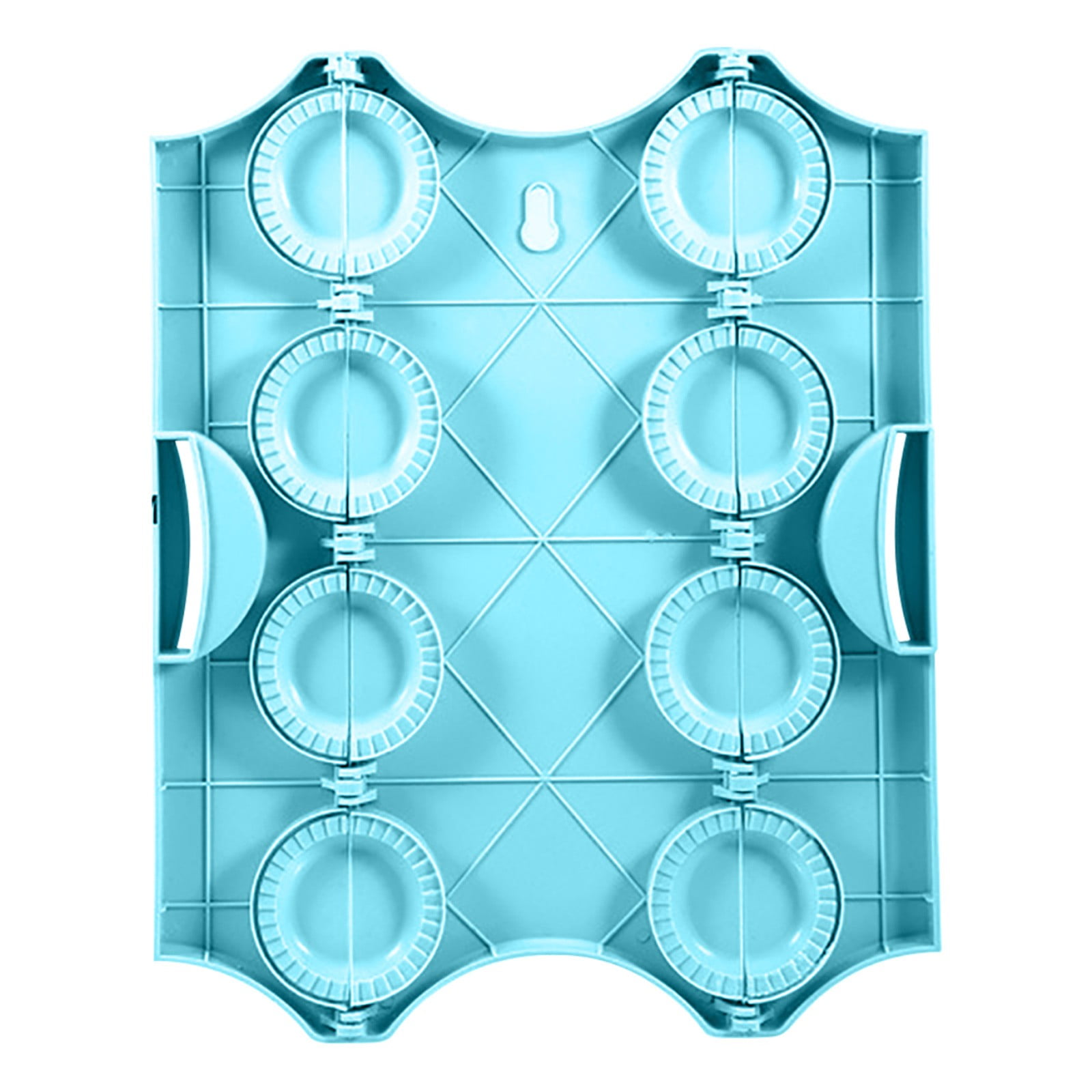 8 Plastic Dumpling Maker DIY Dumpling Mould Kit with Z Shaped Texture ...