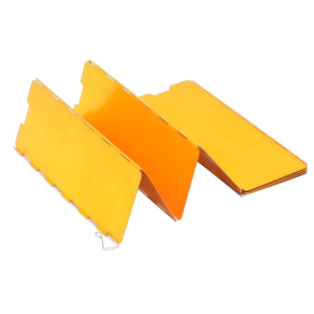 8 Plates Outdoor Cooking Accessory Picnic Wind Deflector Camping ...