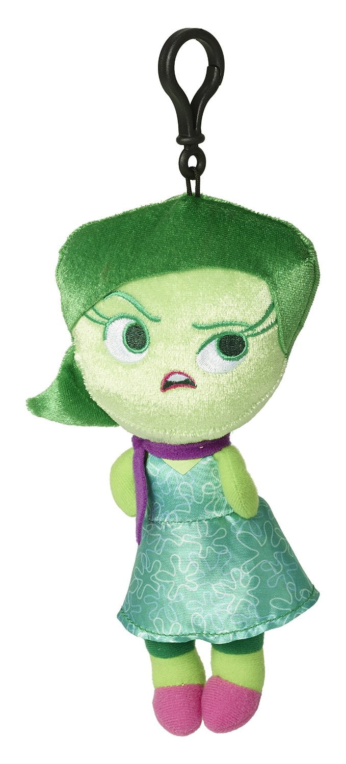 8 Plush Zippered Clip, Disgust - Walmart.com