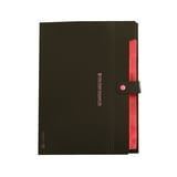 8 Pocket A4 File Folder Multi-Compartment Document Organizer with Test ...