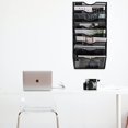 8-Pocket Hanging Wall File Organizer, Mesh Document & Mail Folder ...