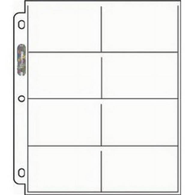8-Pocket Pages - 208D (100ct) - Walmart.com