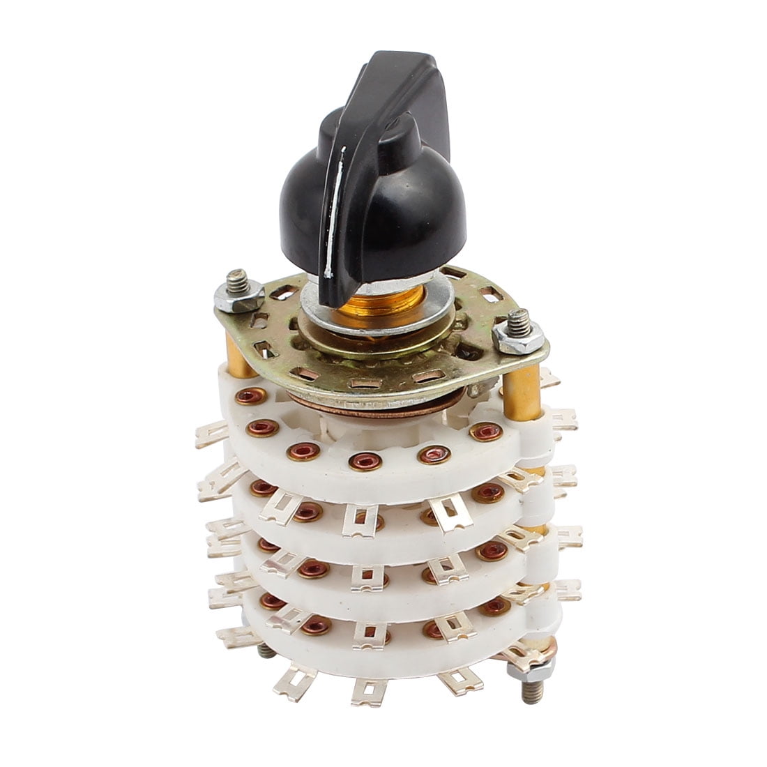 8 Pole 5 Position Four Decks 14 Terminal Band Channel Rotary Switch ...