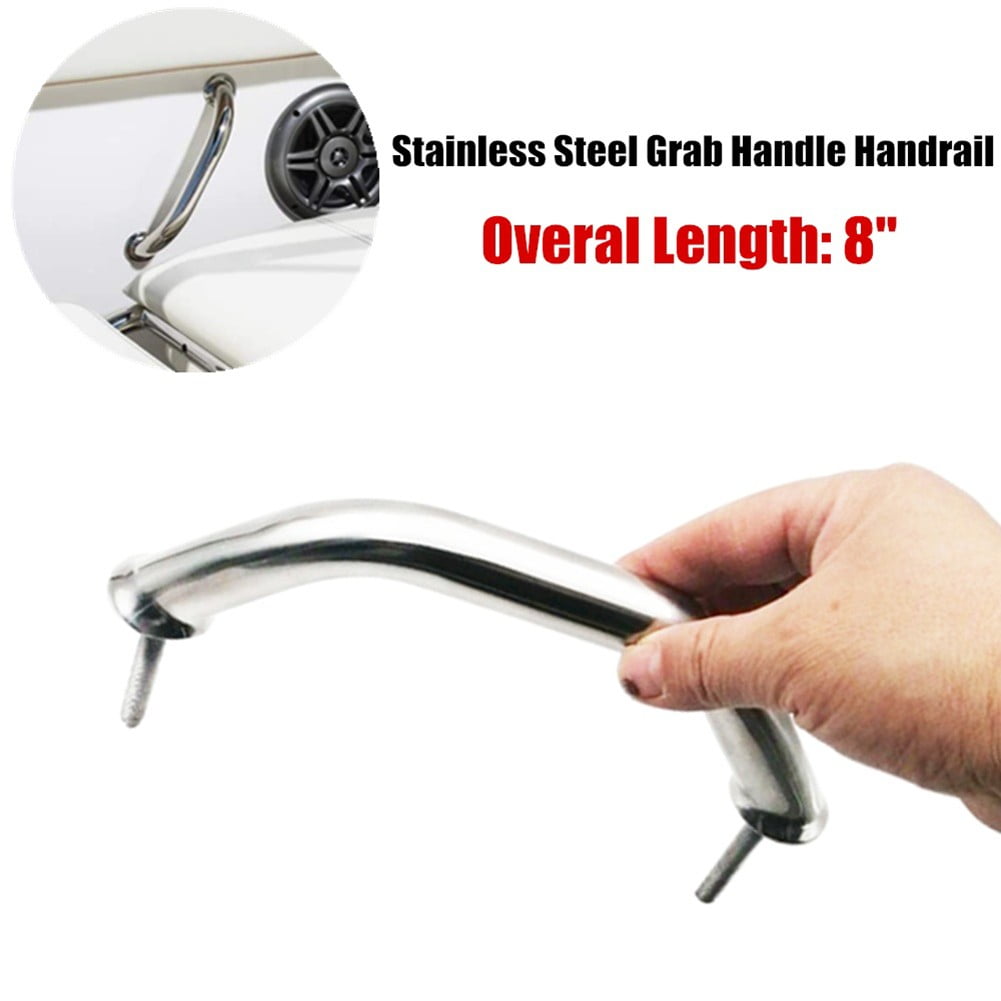 8\'\' Polished Heavy Duty Boat Marine Grab Handle Hand Rail Hardware ...