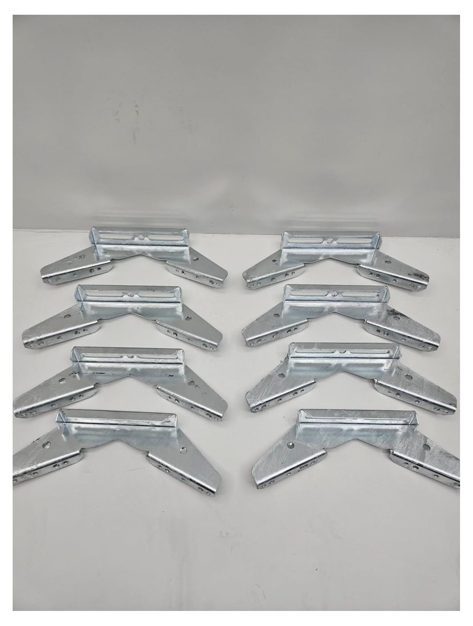 (8) Pontoon Wing Brackets Bunk Bolster Boat Pontoon Trailer V Wing ...