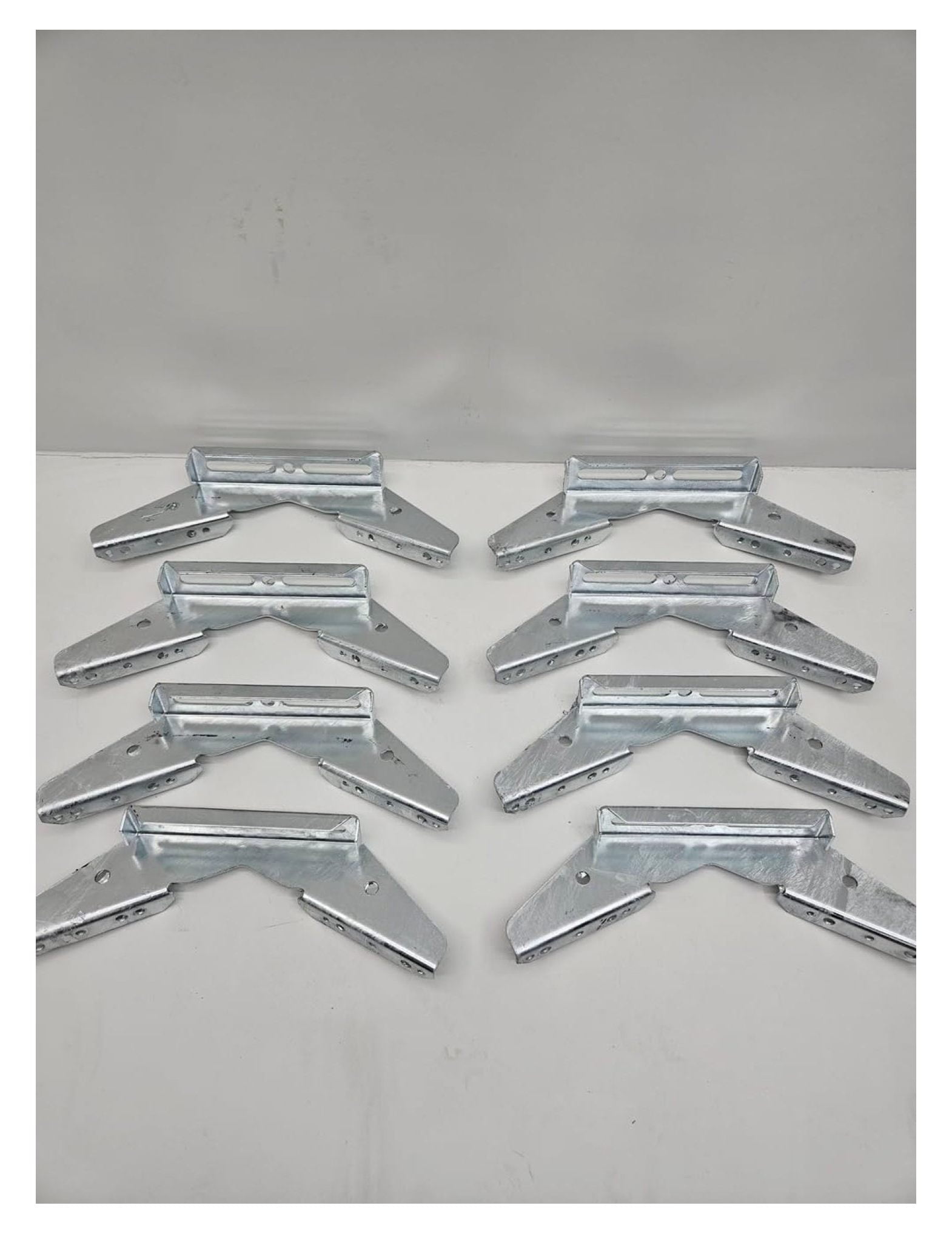 (8) Pontoon Wing Brackets Bunk Bolster Boat Pontoon Trailer V Wing ...