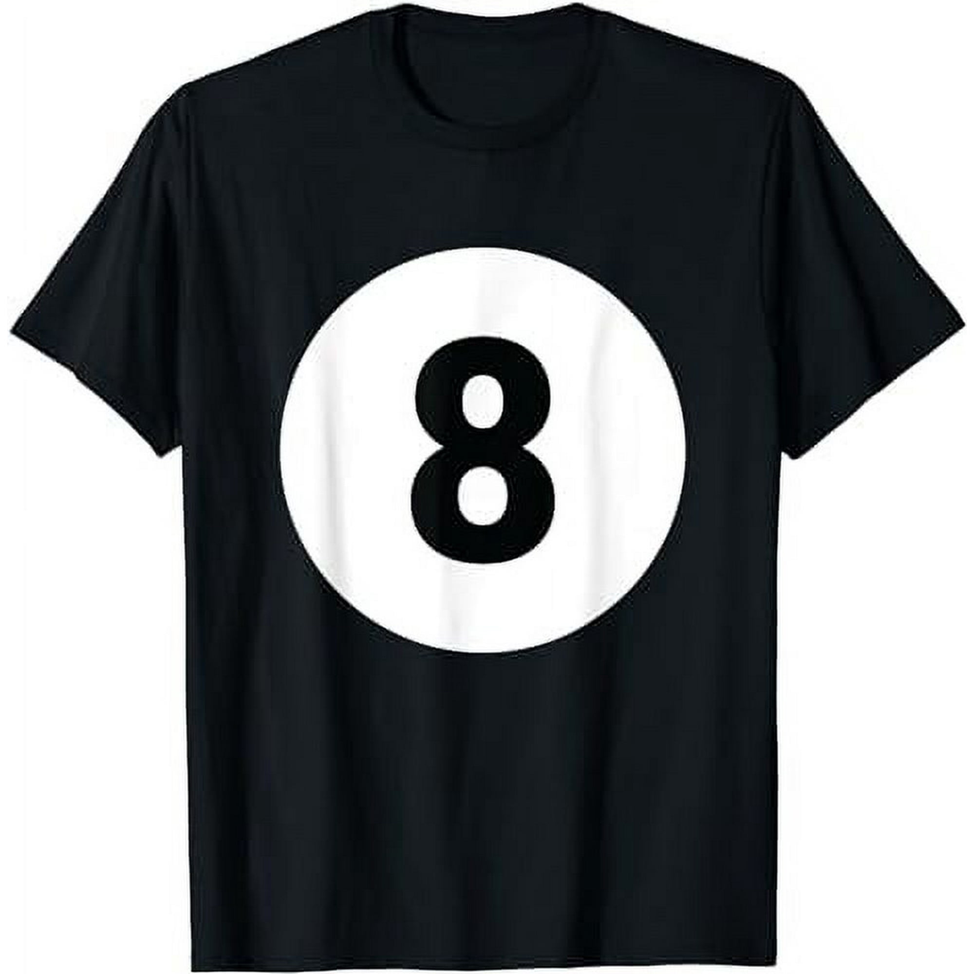 8 Pool Ball 8 Billiards Costume Halloween Group Matching T-Shirt ...