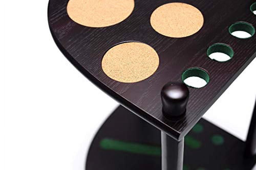 8 Pool Cue Rack - Billiard Cue Stick - Deluxe Floor Corner Cue Rack ...