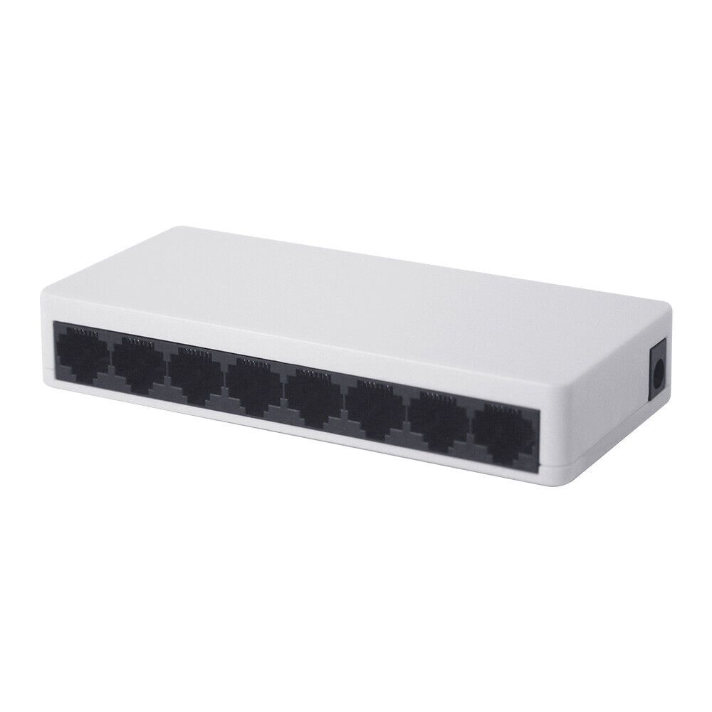 8 Port 10/100Mbps Fast Ethernet Switch/MINI/Desktop Ethernet Splitter ...