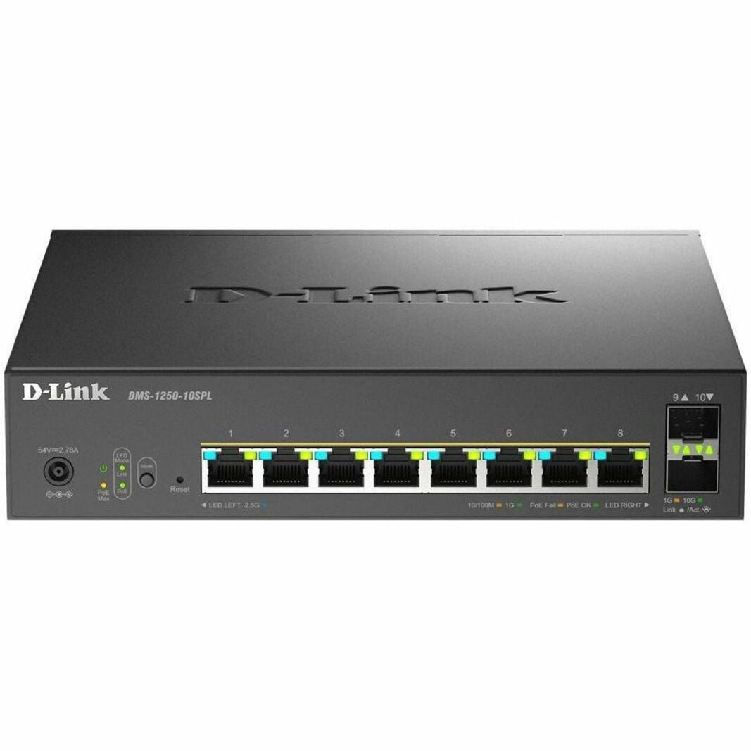 D-Link 8-Port Multi-Gigabit Smart Managed Switch - Walmart.com