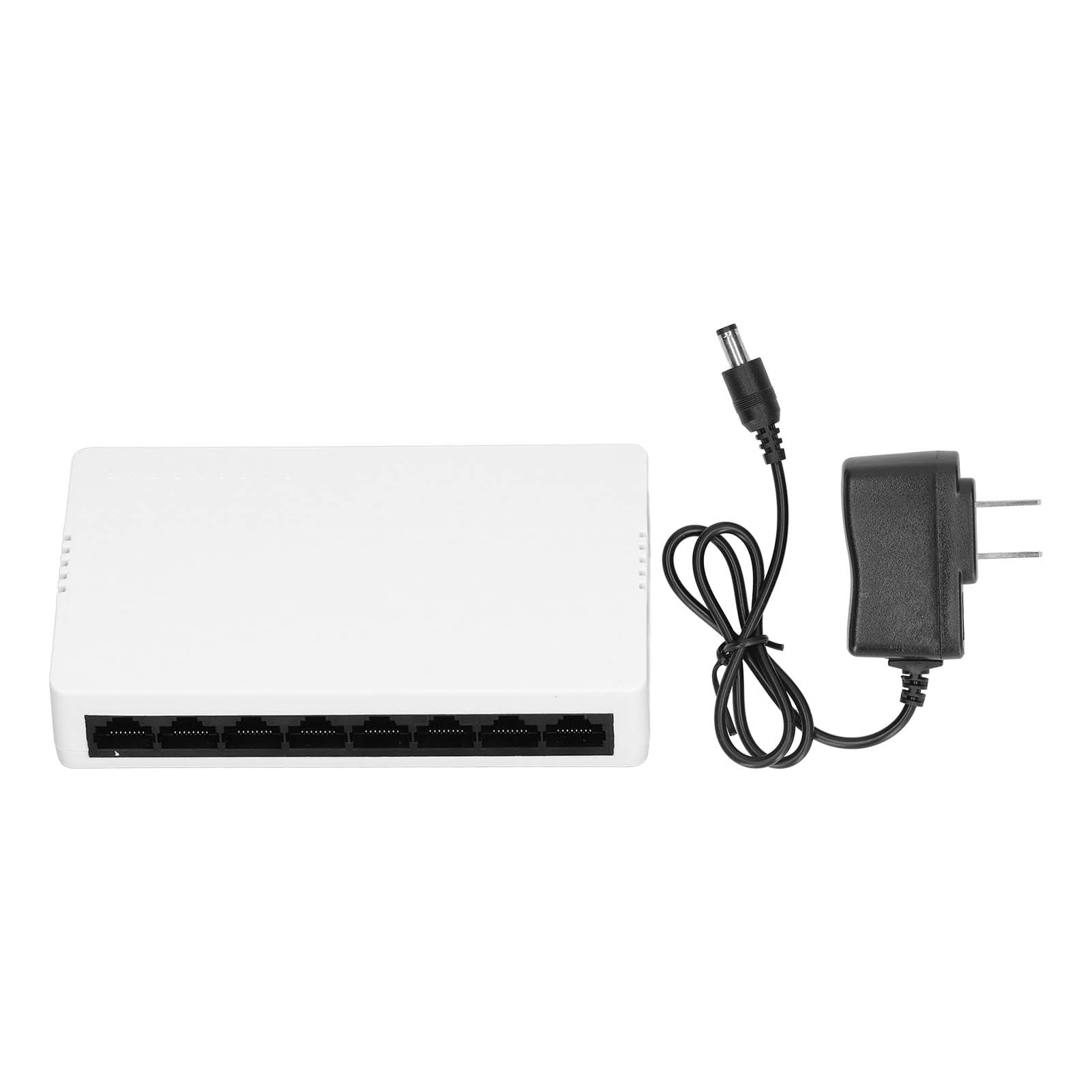 8 Port Ethernet Net Switch High Speed Stability Silent Operation Plug ...