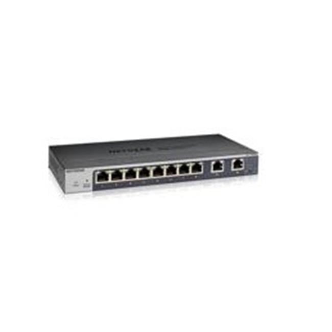 8-Port Gigabit Ethernet Smart Managed Plus Switch with 2-Port 10G ...
