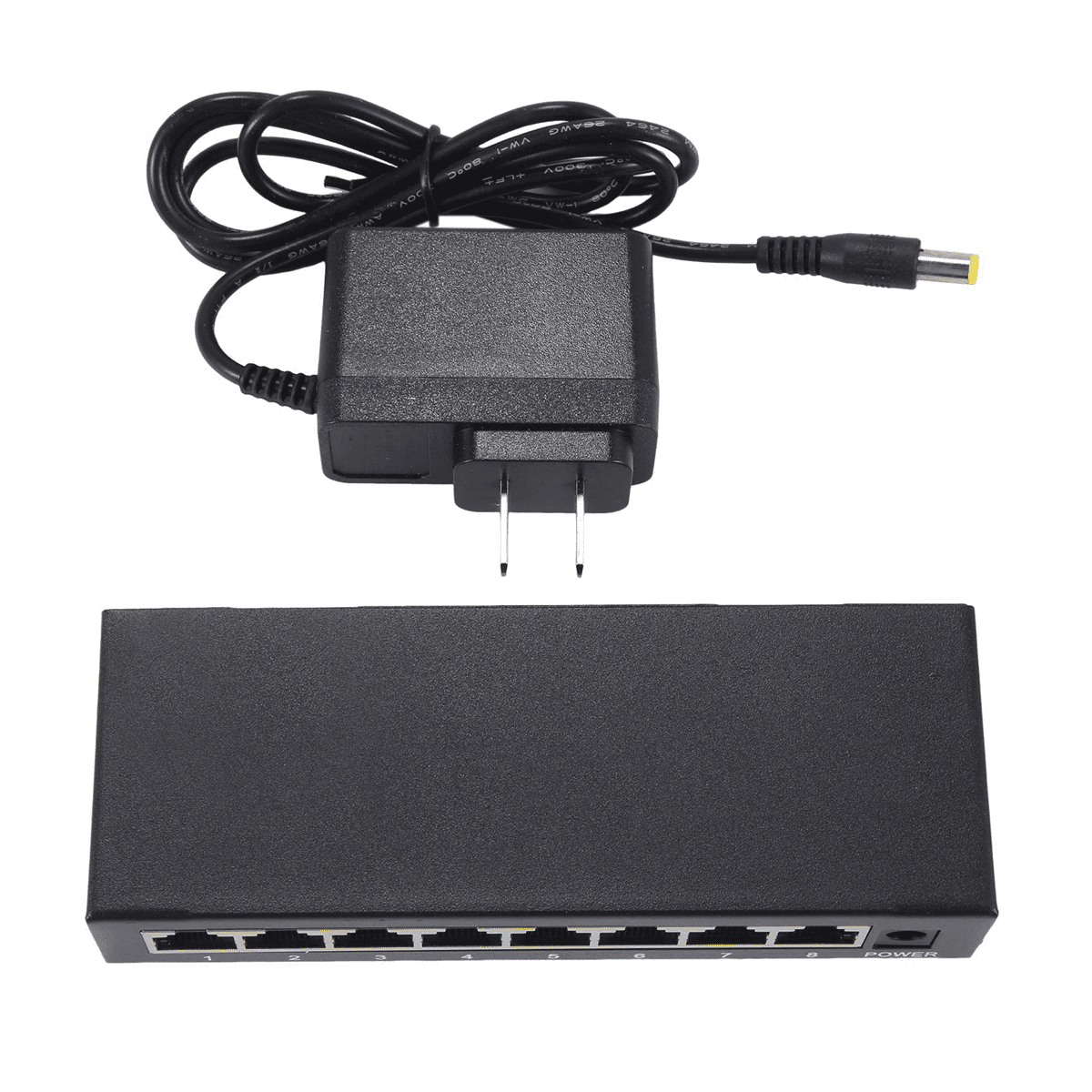 8 Port Gigabit Ethernet Switch None POE Network Switch Plug & Play ...