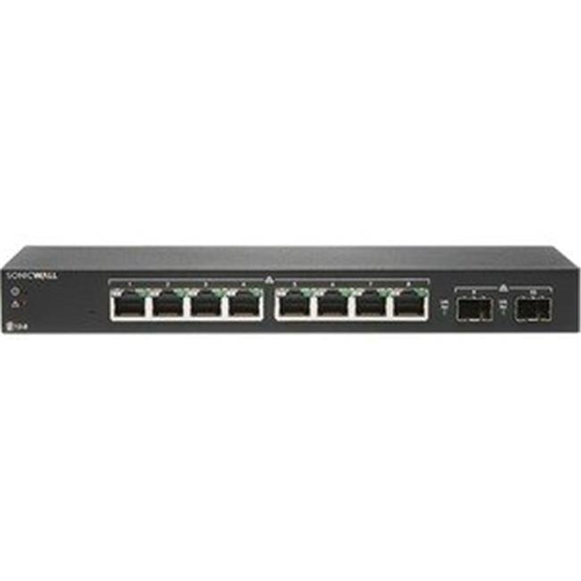 8 Port Gigabyte 2 SFP Switch - Walmart.com