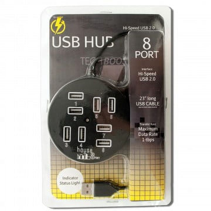 8-Port USB Hub with Cable - Walmart.com