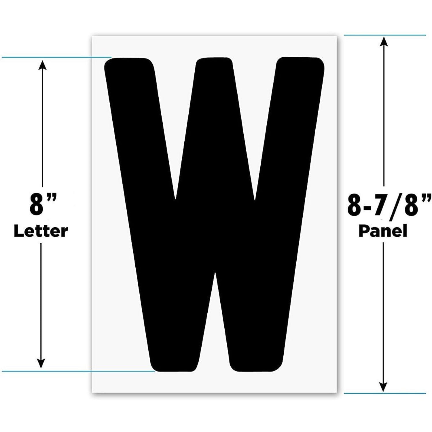 8" Portable Sign Letters for Outdoor Changeable Flex Letter Marquee ...