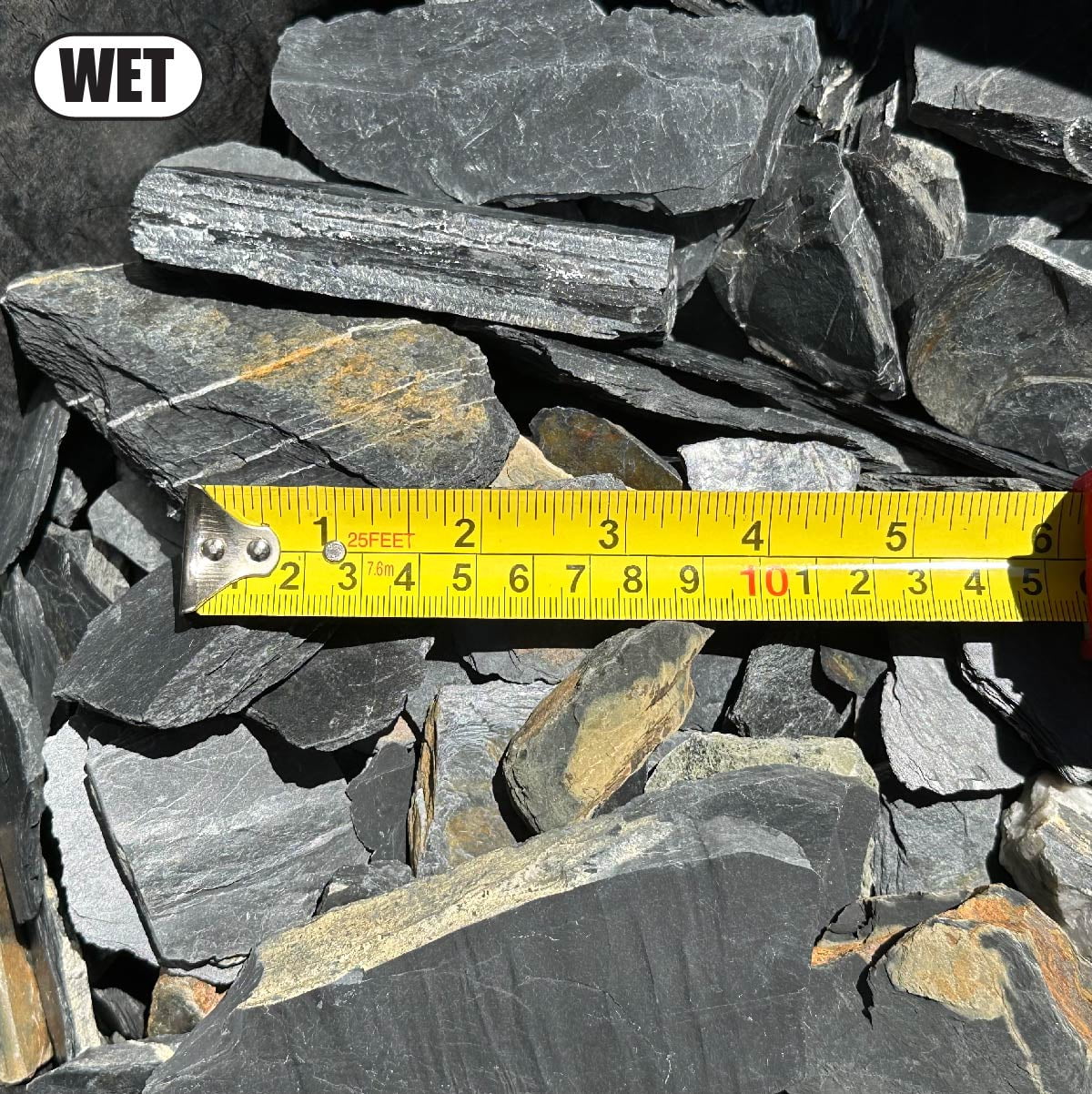 8 Pounds of Dragon Scales Slate Rocks 1" to 4" Size, Stones Gravel ...