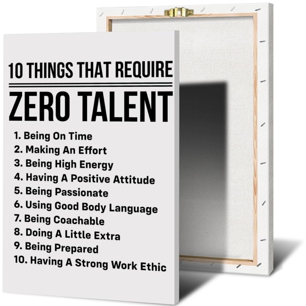 8 Powerful Words Poster Inspirational Phrases (7) Wall Art Prints ...