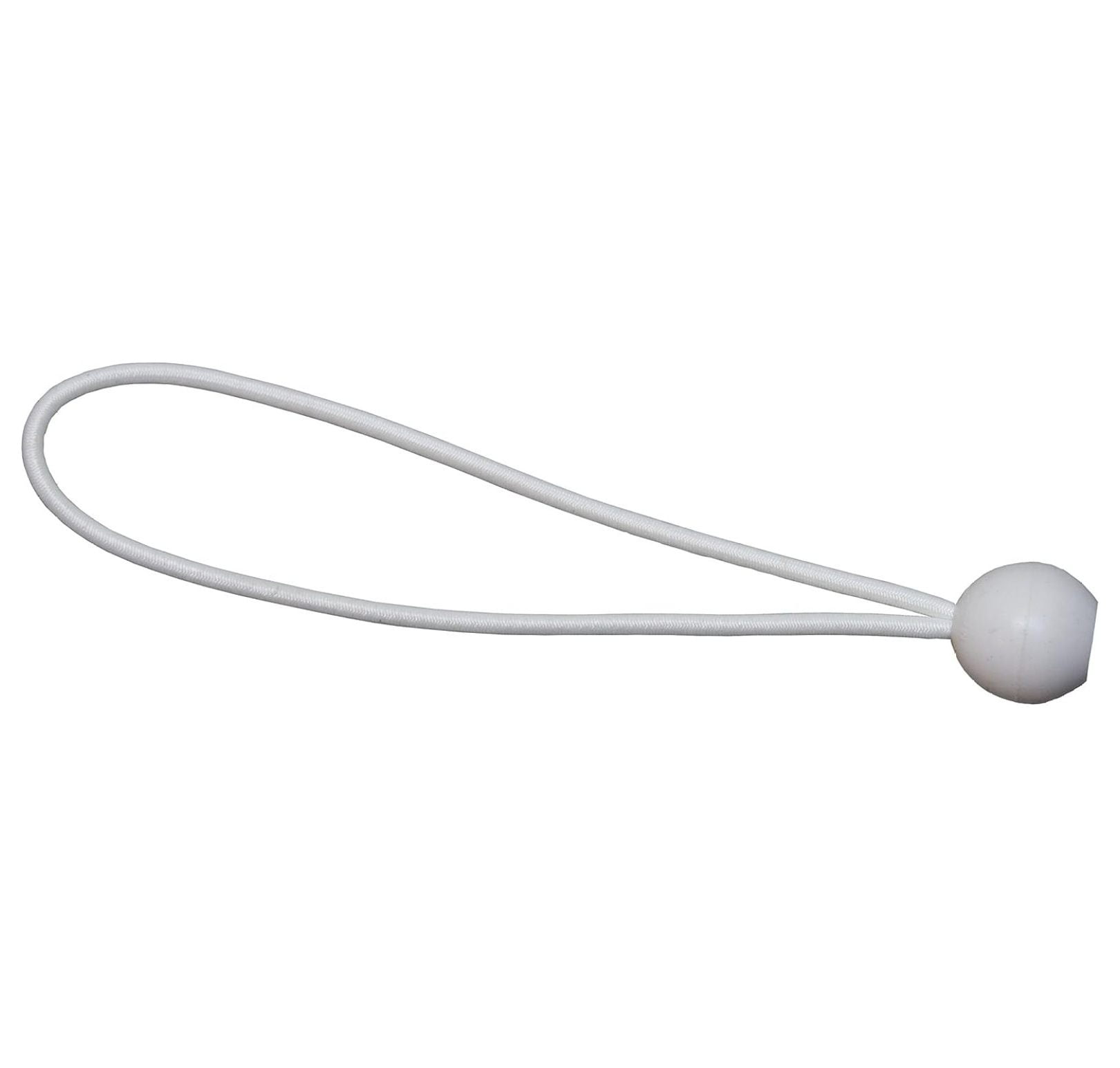 8" Premium White Bungies Package of 100 - Walmart.com