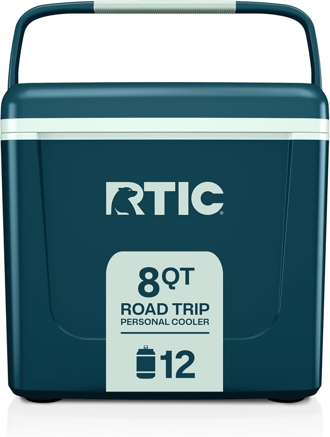 8 QT Road Trip Personal Cooler, Small, Compact, Insulated, Portable Ice ...
