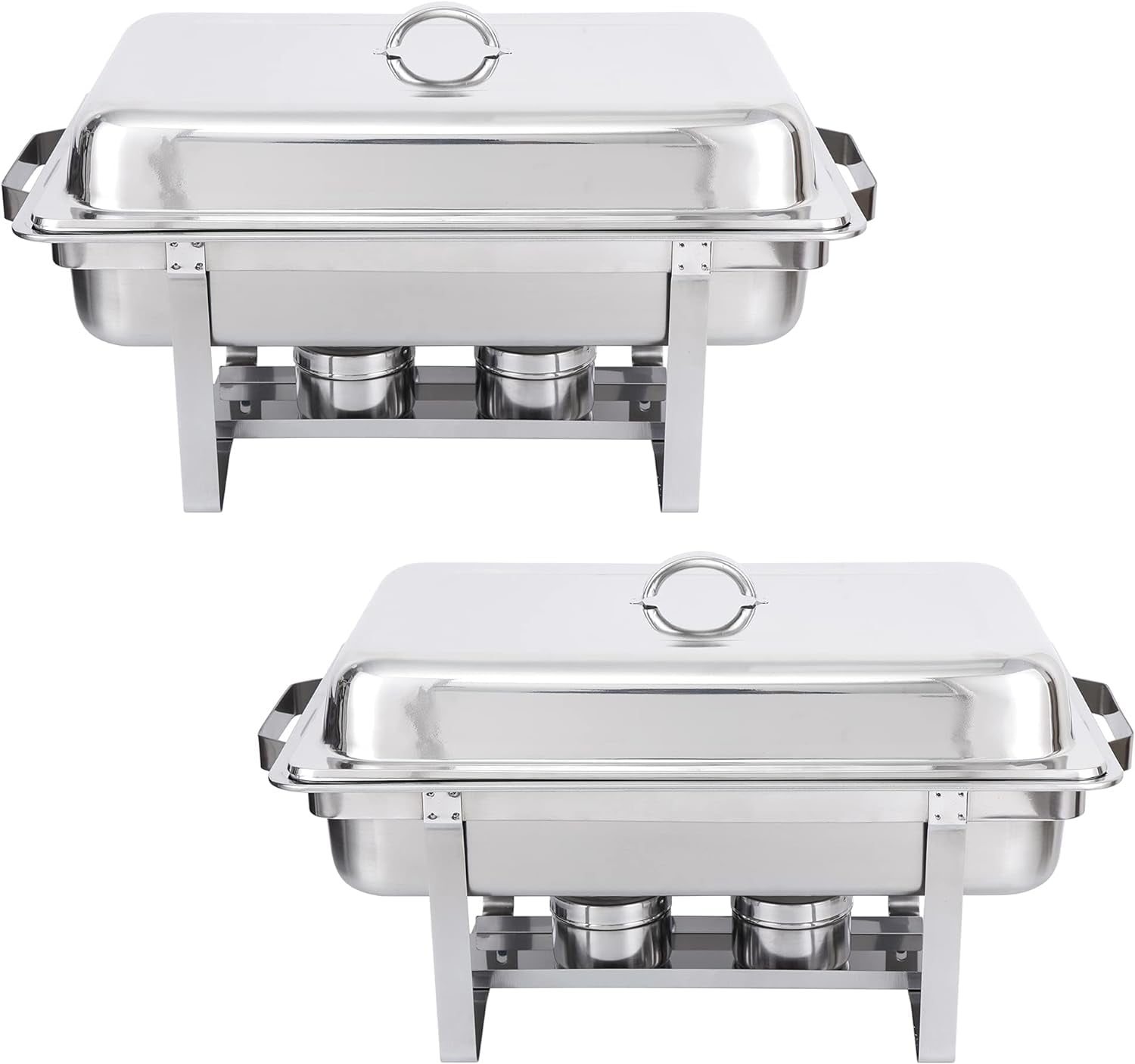 8 Qt Stainless Steel Chafer Chafing Dishes Full Size Chafer For ...