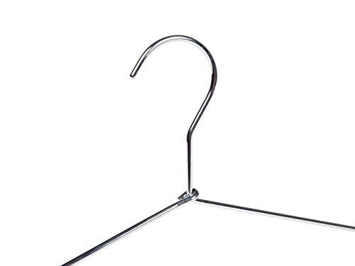 8 Quality Hangers Heavy Duty Metal Suit Hanger Coat Hangers with ...
