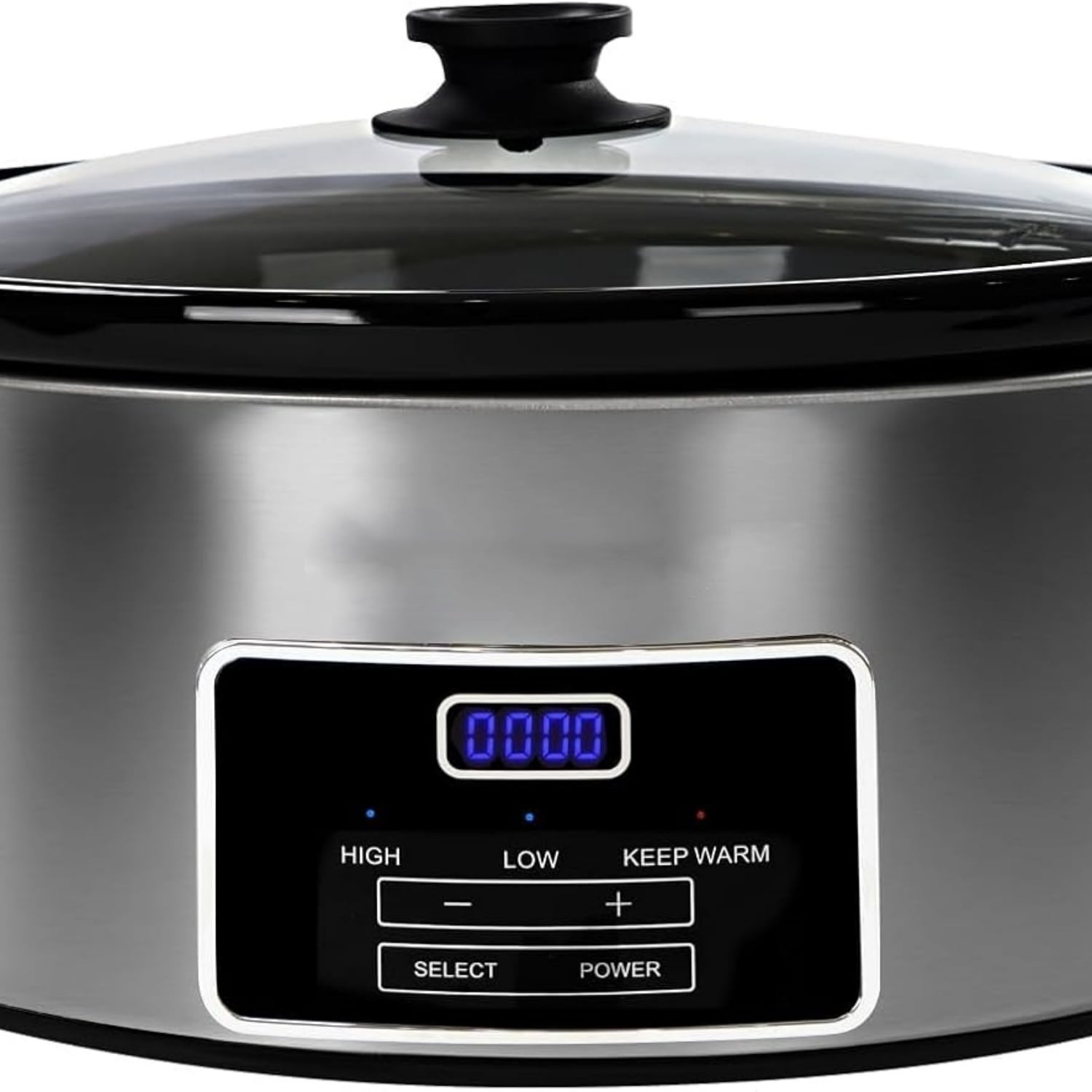 8-Quart Digital Programmable Slow Cooker with Timer - Small Kitchen ...