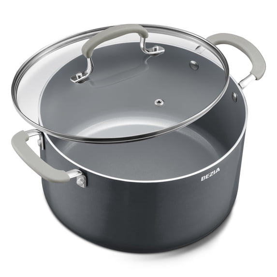 Bezia, Nonstick Stock Pot, 8 QT, Oven Safe with Lid - Walmart.com