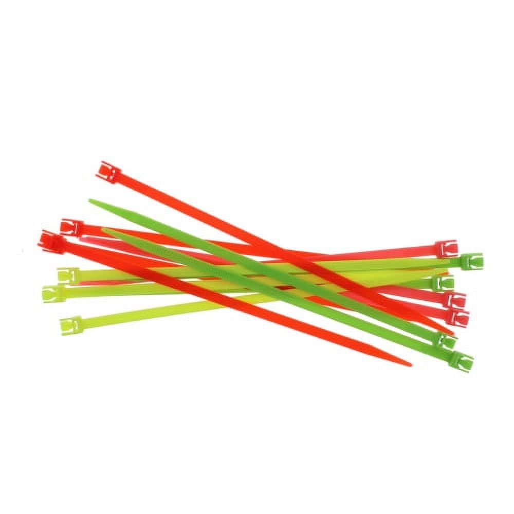 8" Quick Release Cable Ties (15-pack) - Walmart.com