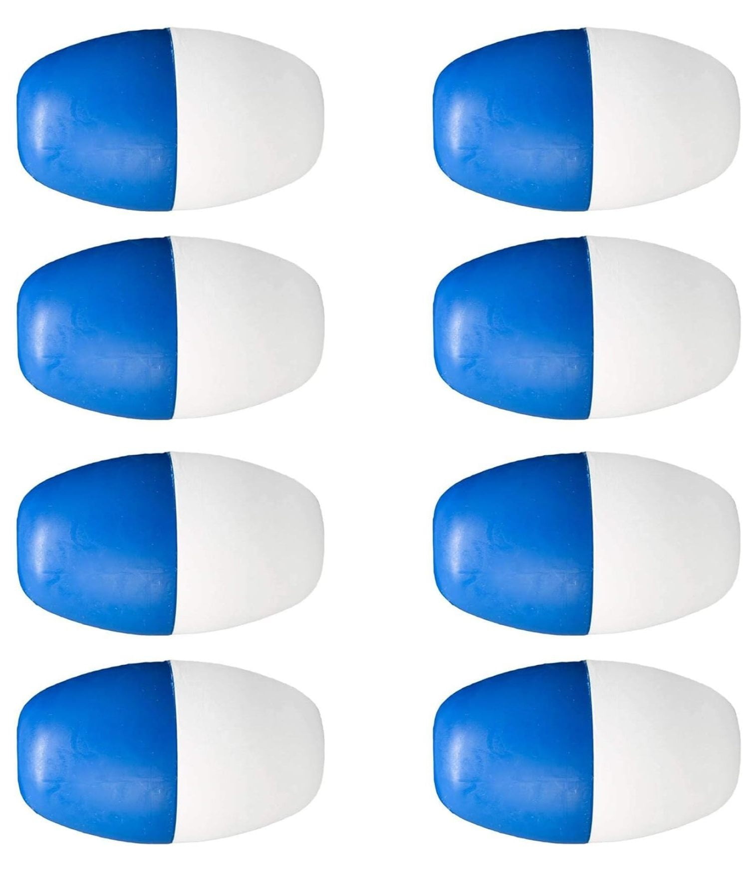 8 R181016 Rainbow Swimming Pool Oval Safety Floats 3" x 5" for 1/2 ...