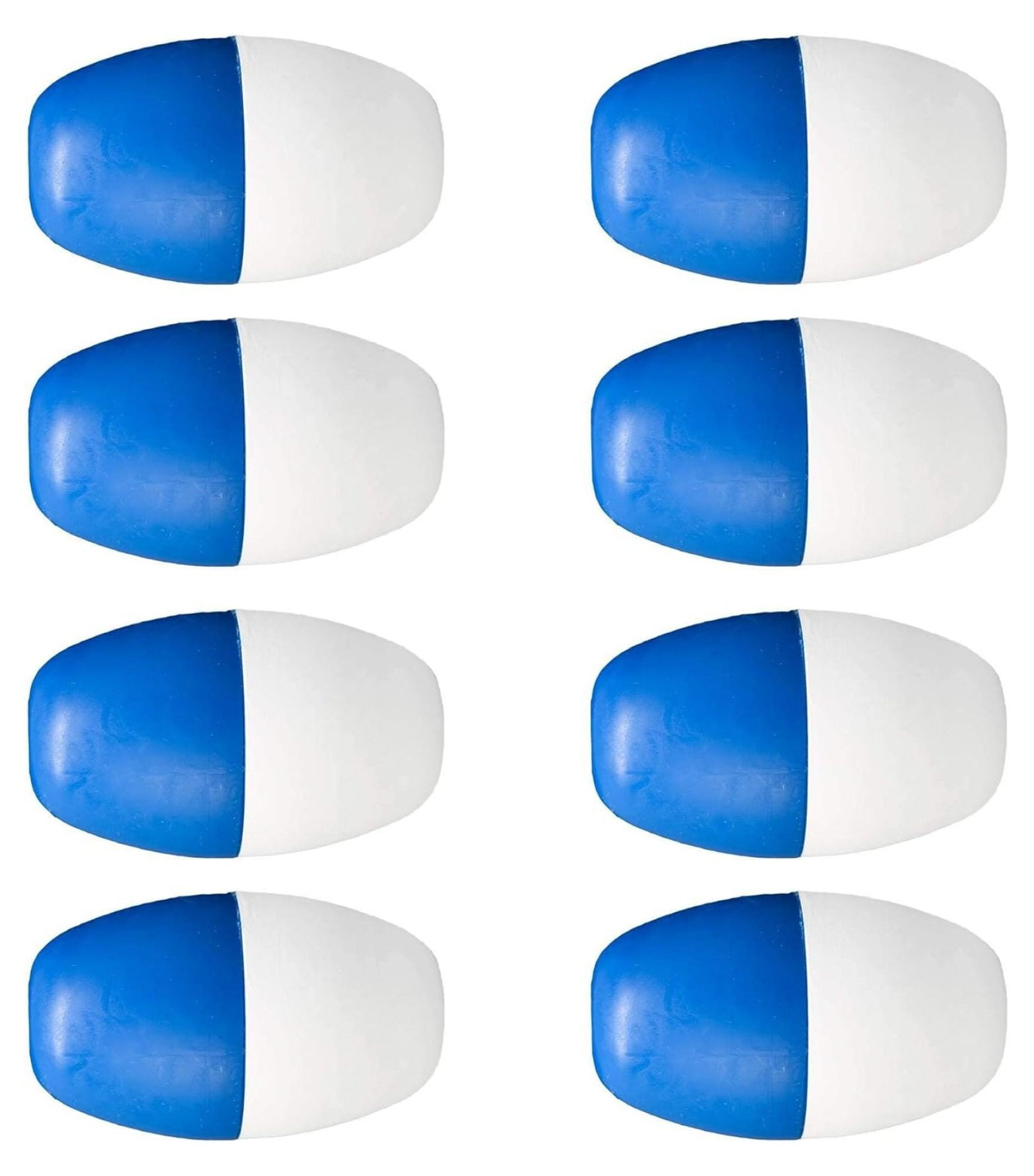 8 R181016 Rainbow Swimming Pool Oval Safety Floats 3" x 5" for 1/2 ...