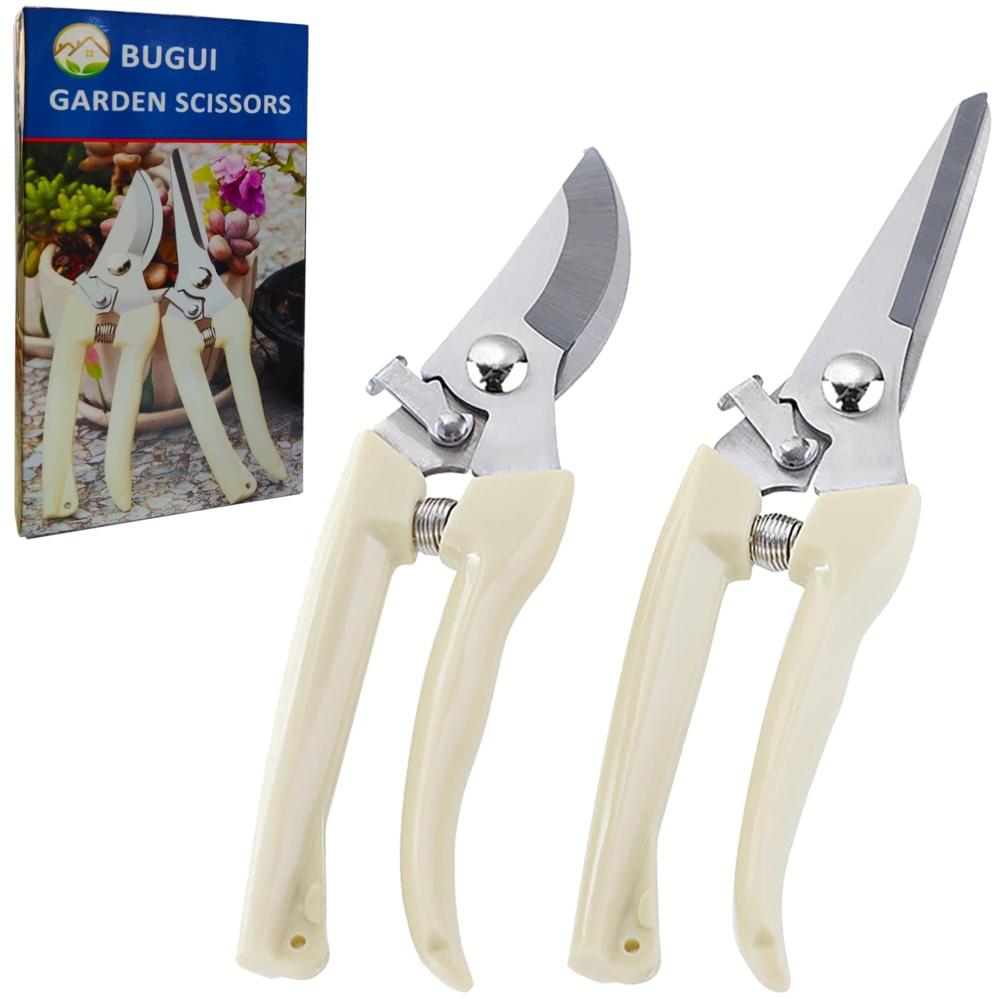 8" Ratchet Pruning Shears, 5 Times Cutting Power Than Normal Garden ...
