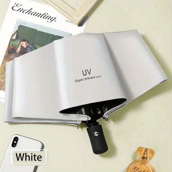 8-Rib Automatic High Quality Umbrella - One-Touch Open/Close, Compact ...