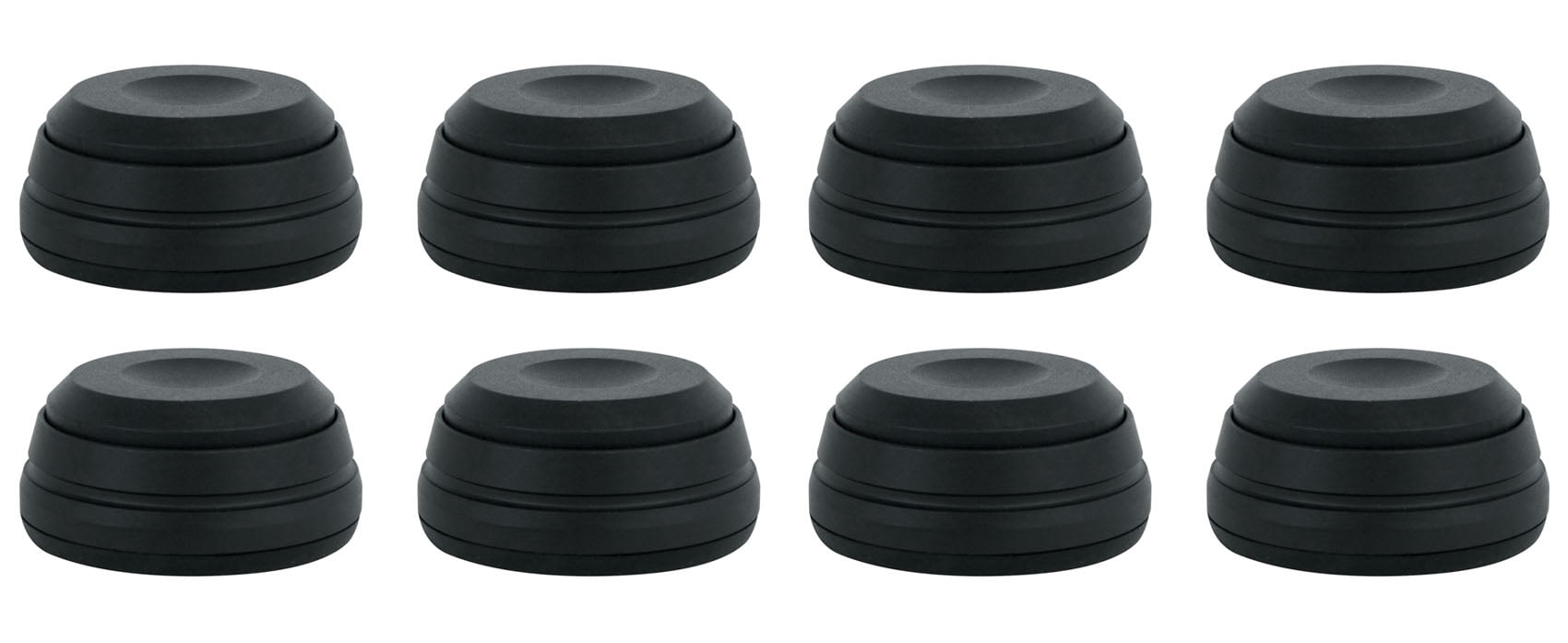 Rockville ISOPAD Aluminum/Silicone Isolation Pad Feet for Speakers ...