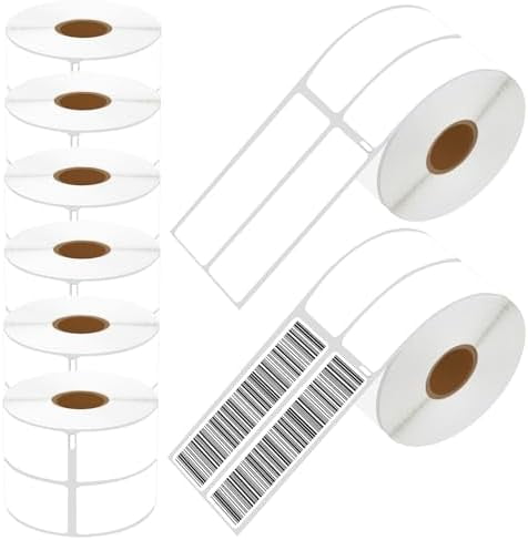 8 Roll (700 Labels) Compatible for Dymo 30253 (1-1/8" x 3-1/2") 2-up ...