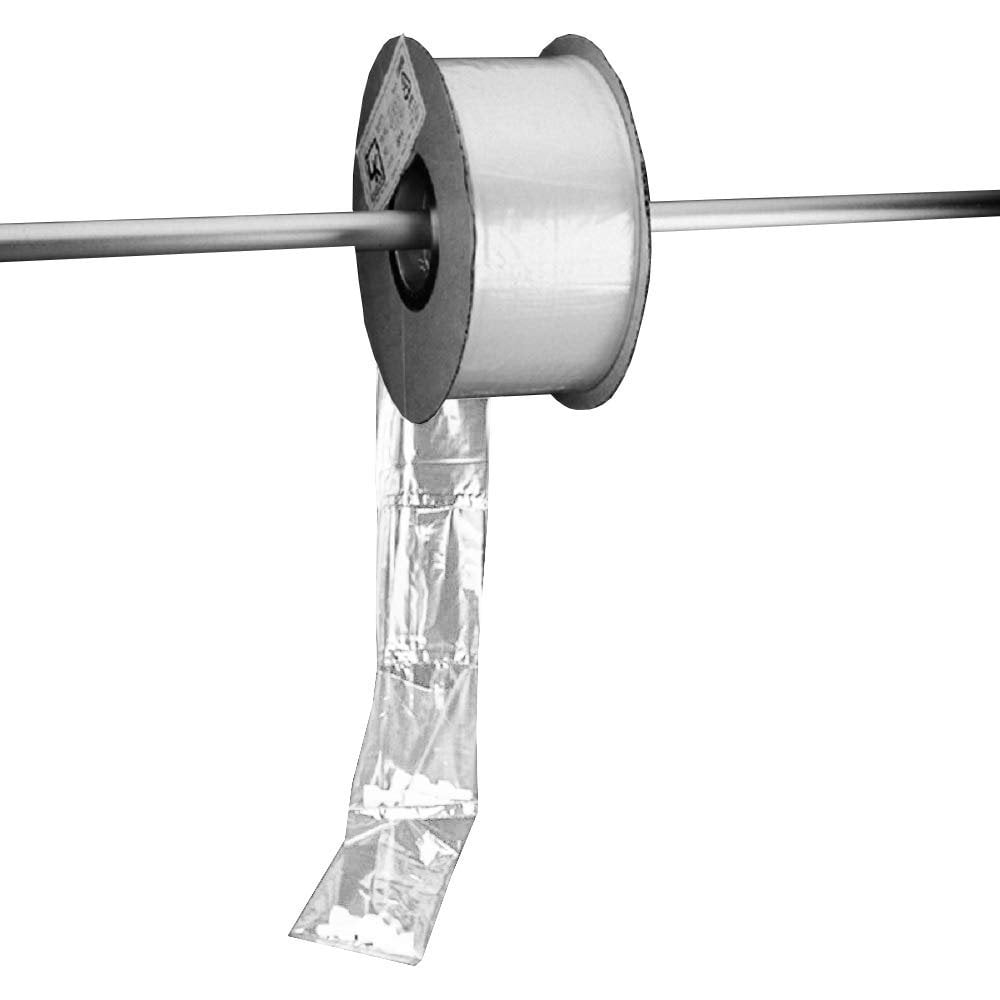 Clear Pre-Opened Bags on Roll, 1.4 Mil Low Density, 12000 Count, 3.5 x ...