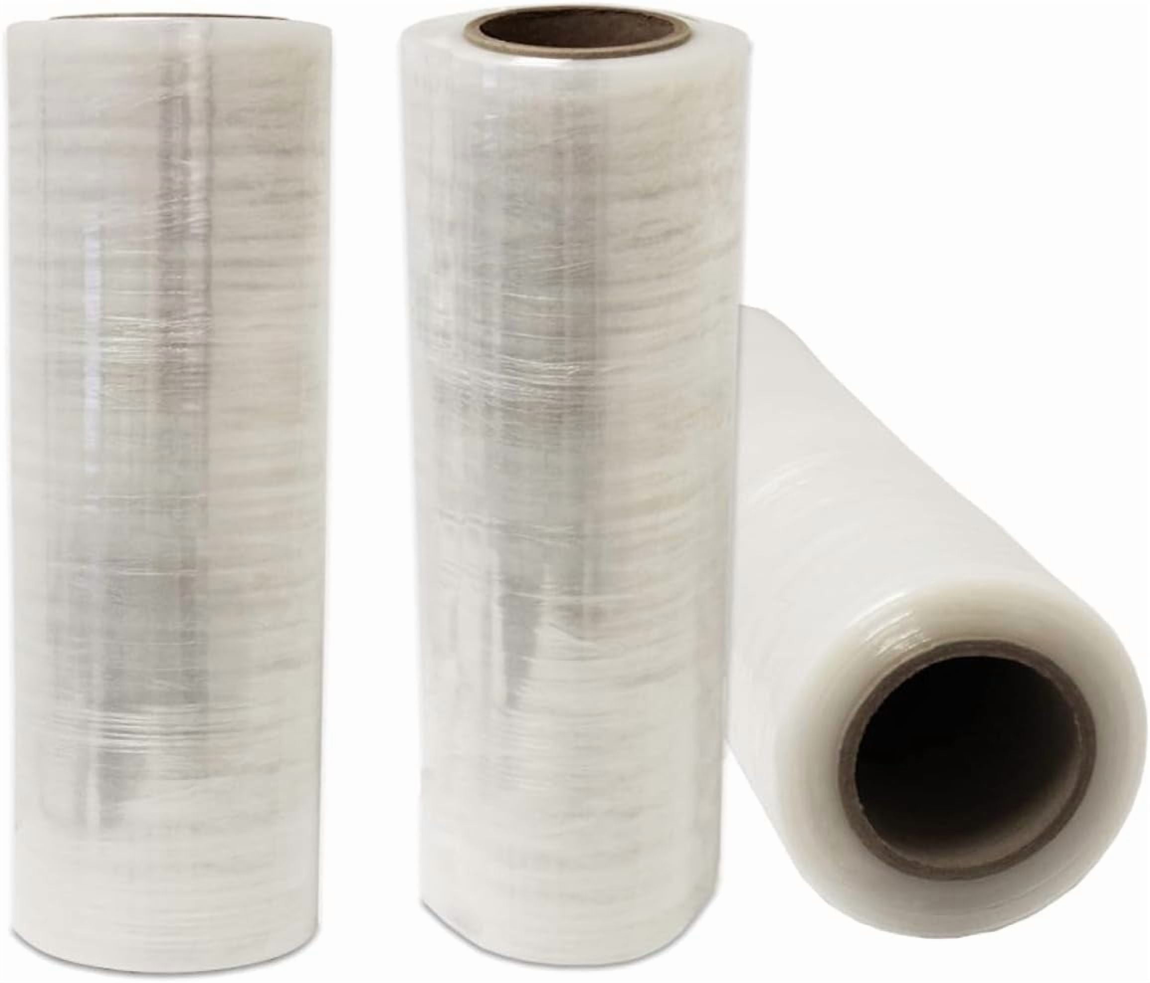 8 Rolls 18" x 1500 FT Pre-Stretched Stretch Wrap 33 Gauge (80G ...
