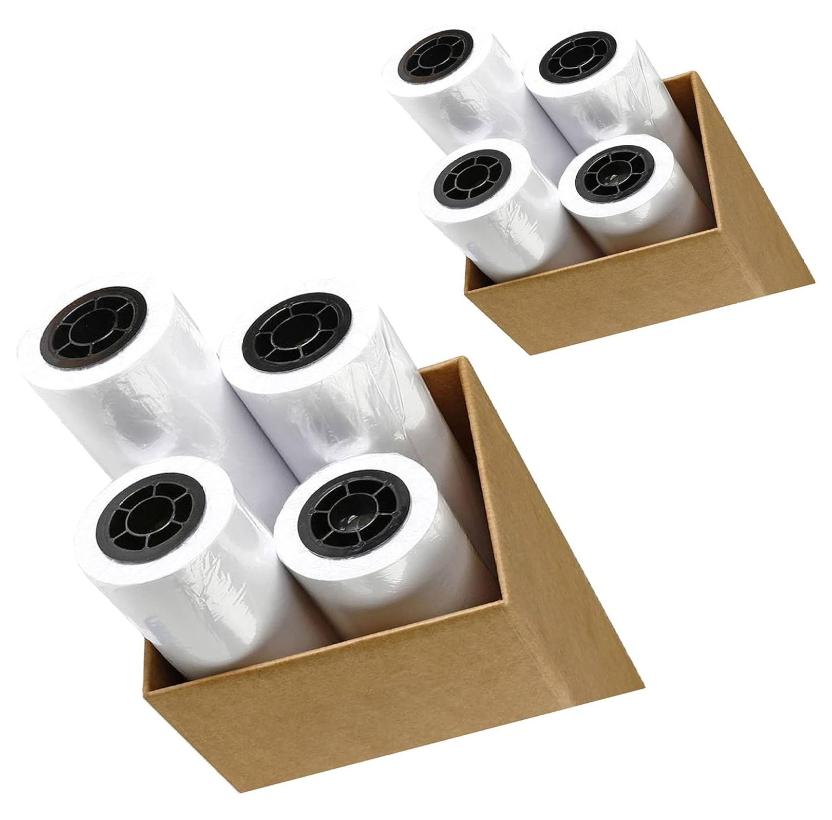 8 Rolls 24" X 150' 24-Inch X 150 Foot 20lb Paper 2" | Jet Paper Rolls ...