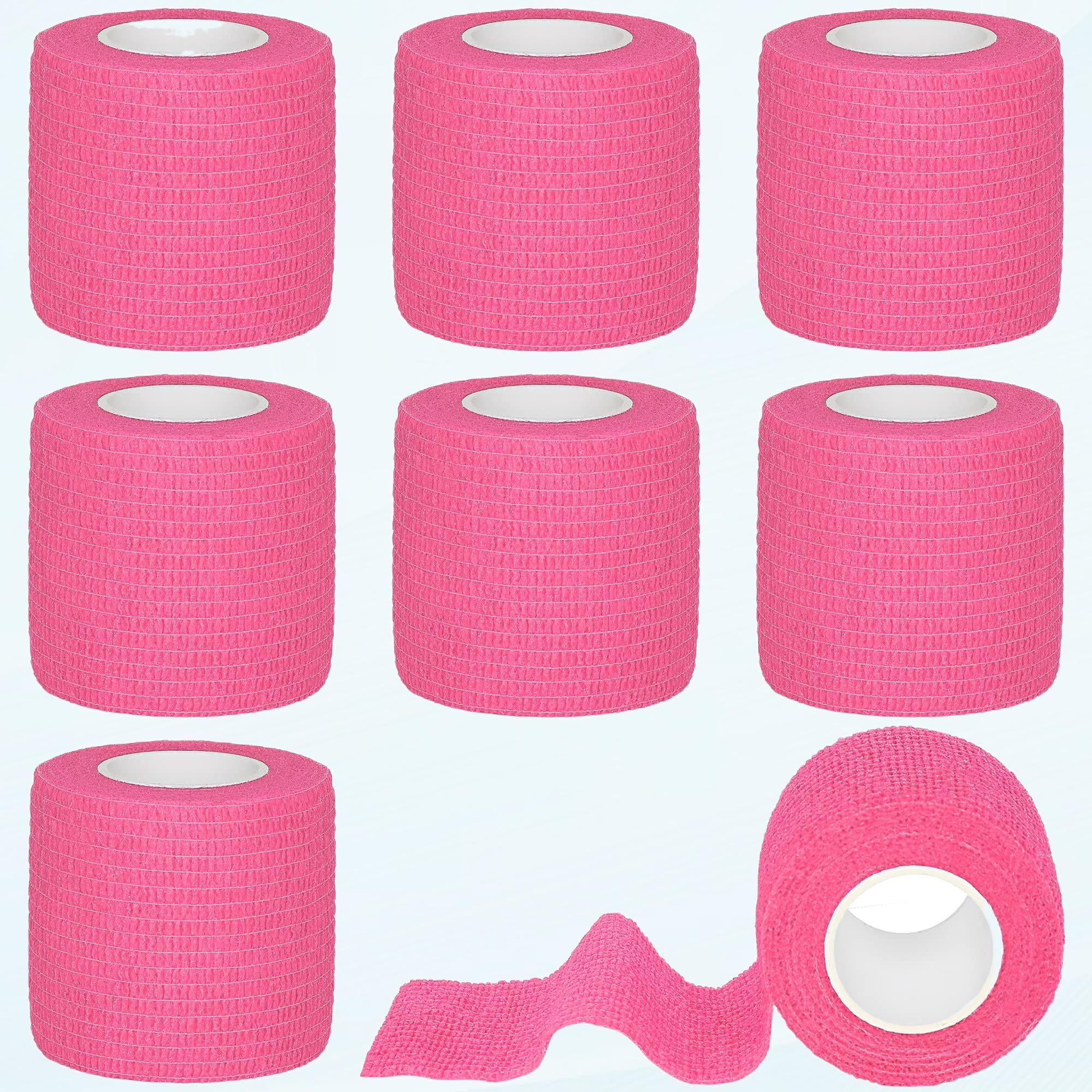 8 Rolls of Adhesive Bandages 2 inches x 5 yards Self-Adhesive Bandage ...