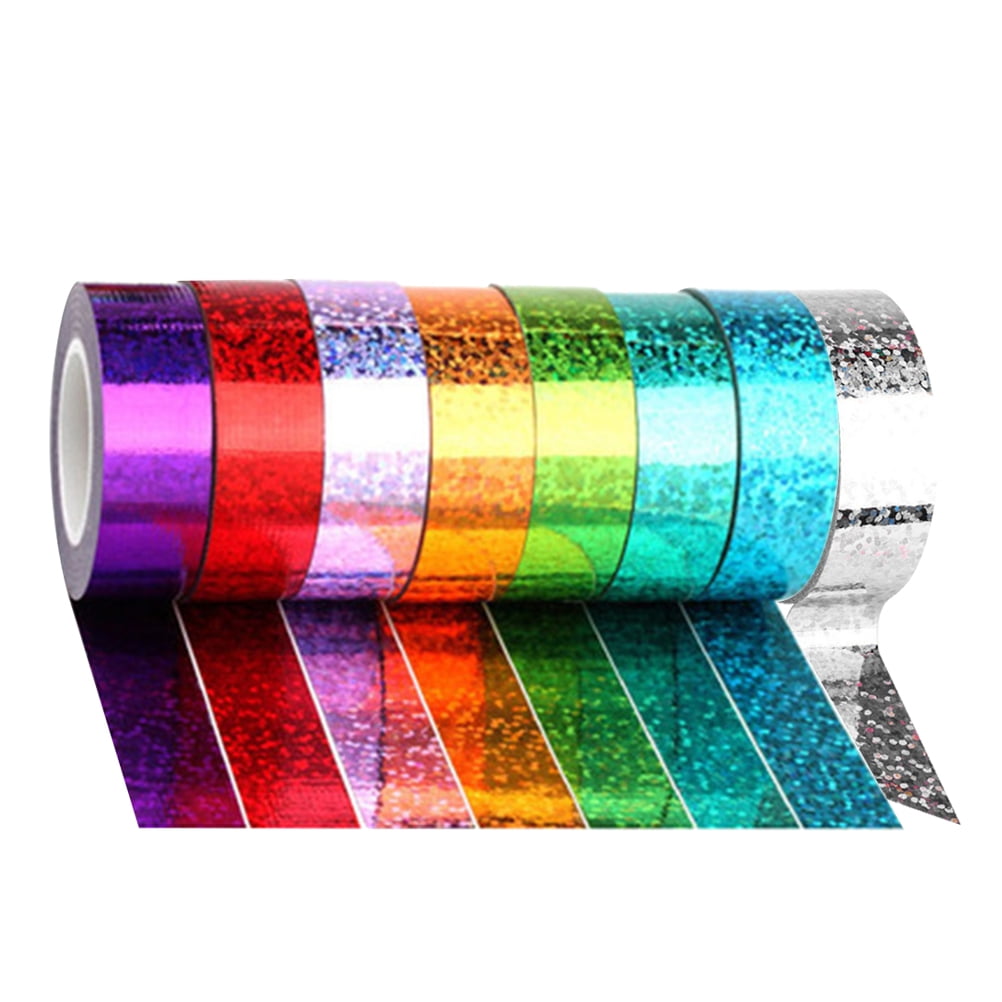8 Rolls Colorful Duct Tape Craft Tape Gift Tape Creative Design Tape ...