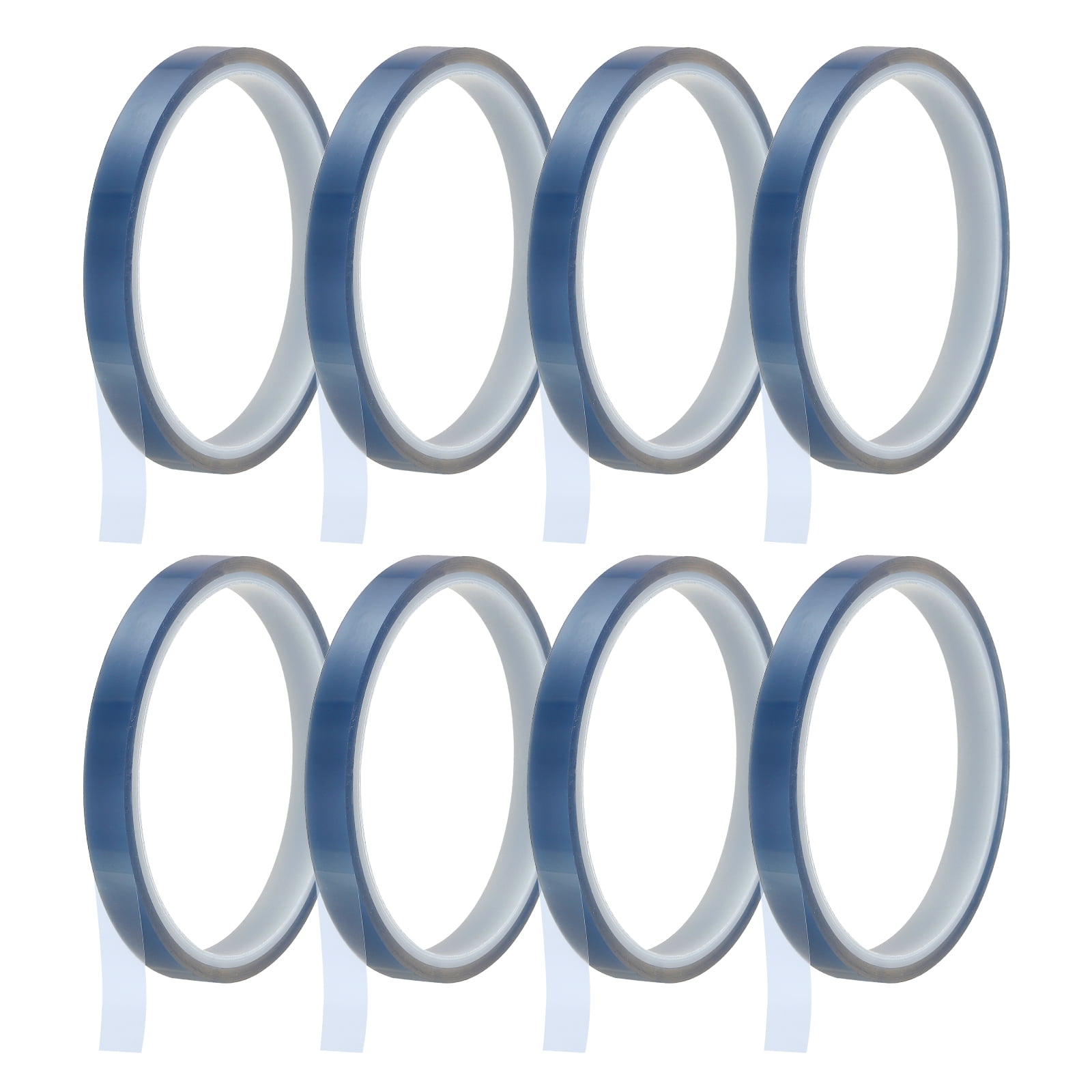 8 Rolls Heat Tape, 10mm x 16(52FT) No Residue High-Temperature ...