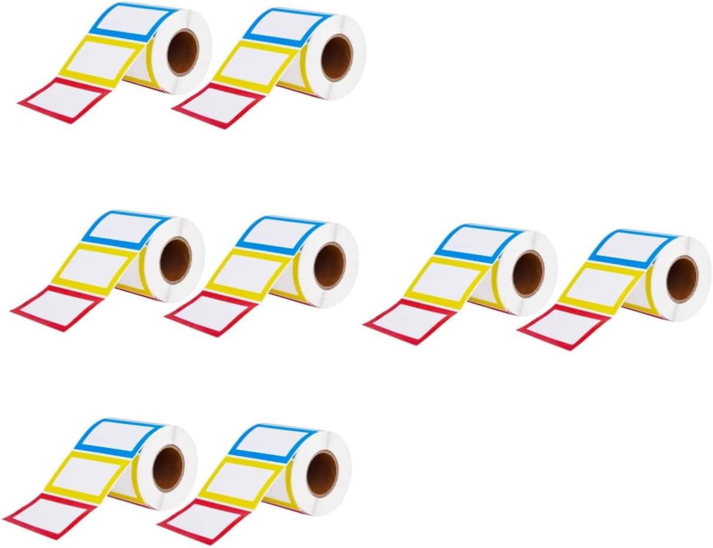 8 Rolls Label Sticker Present Tags Sticker Adhesive Tags Sticker Labels ...