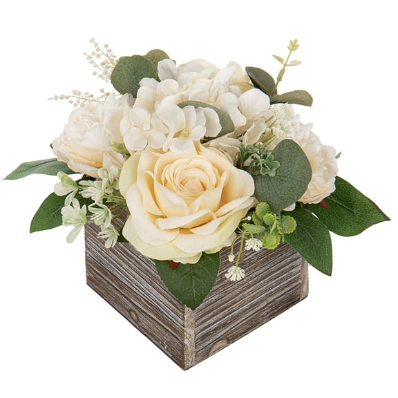 1 Pcs Artificial Hydrangea Flowers Bouquets,Silk Fabric Artificial ...