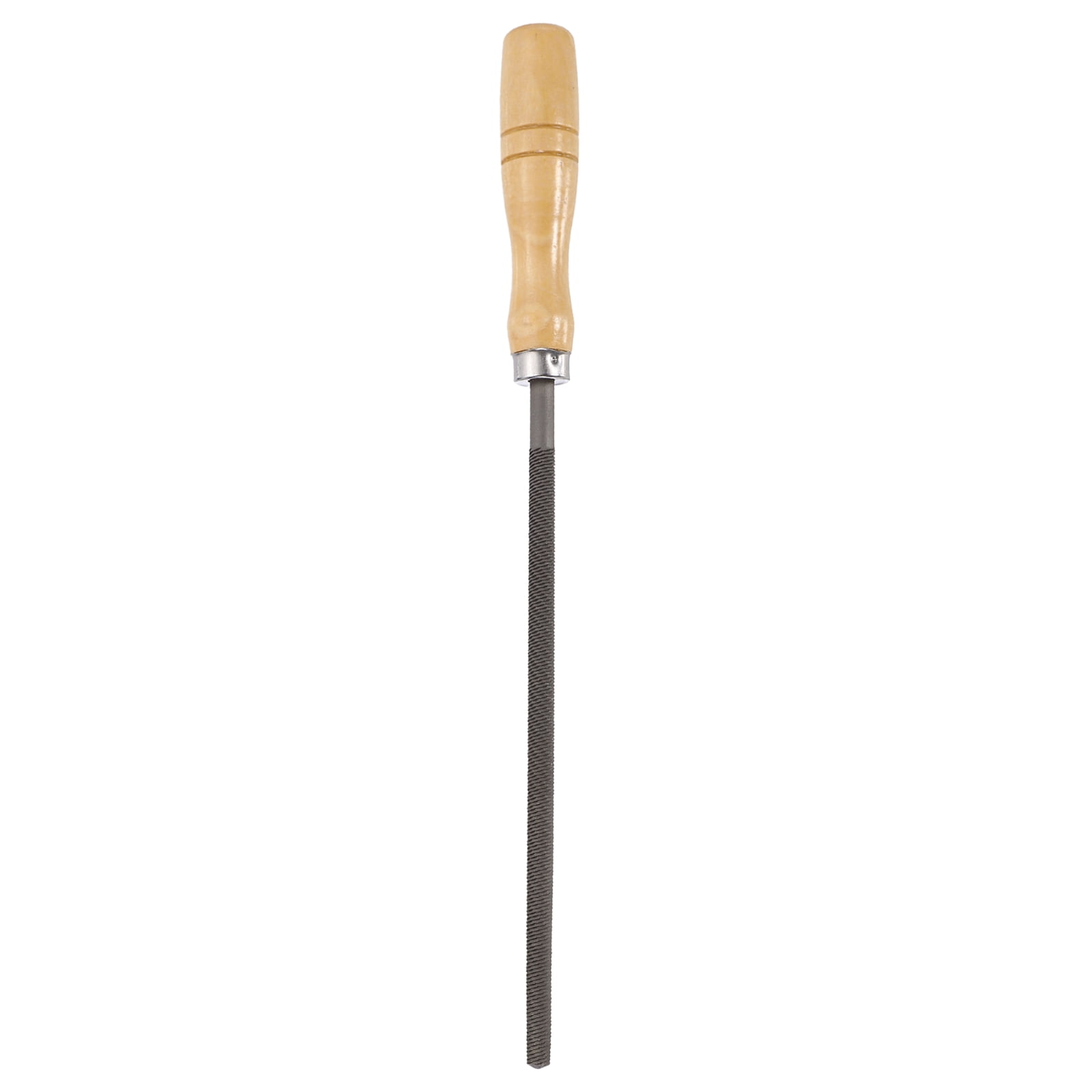 8" Round Bastard Cut File Bastard Metal File with Wood Handle, Grey ...
