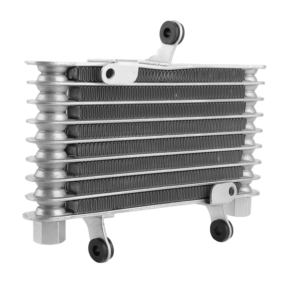 8 Row Universal Motorcycle Engine Oil Cooler Cooling Radiator ...